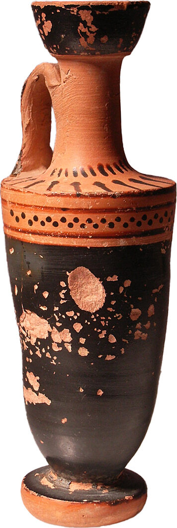 Greek Lekythos with decoration, Attic. Ancient ceramics from Greater ...