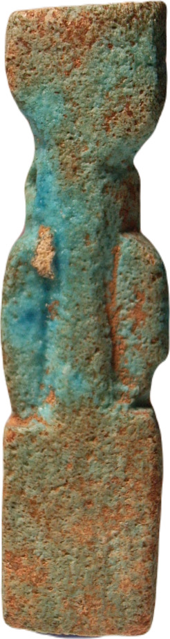 Egyptian jewelry pendant of Isis, deity with Horus boy, late period ...