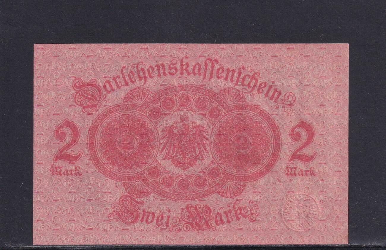 Deutsches Reich, Kaiserreich, 2 Mark 1914 Ro.52d, DEU-188 ...