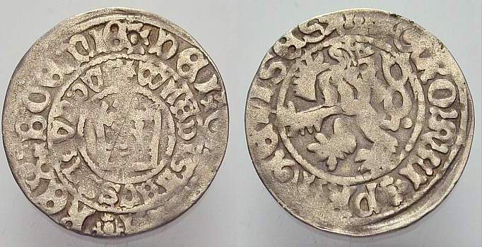 Böhmen Prager Groschen Wladislaus II. 1471-1516. Selten. Min ...