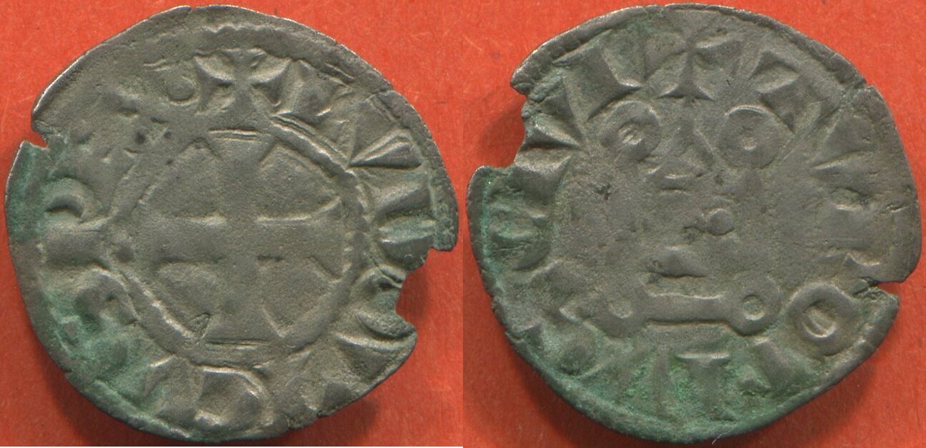 Französische Königliche Münzen LOUIS VIII ET LOUIS IX DENIERS TOURNOIS ...