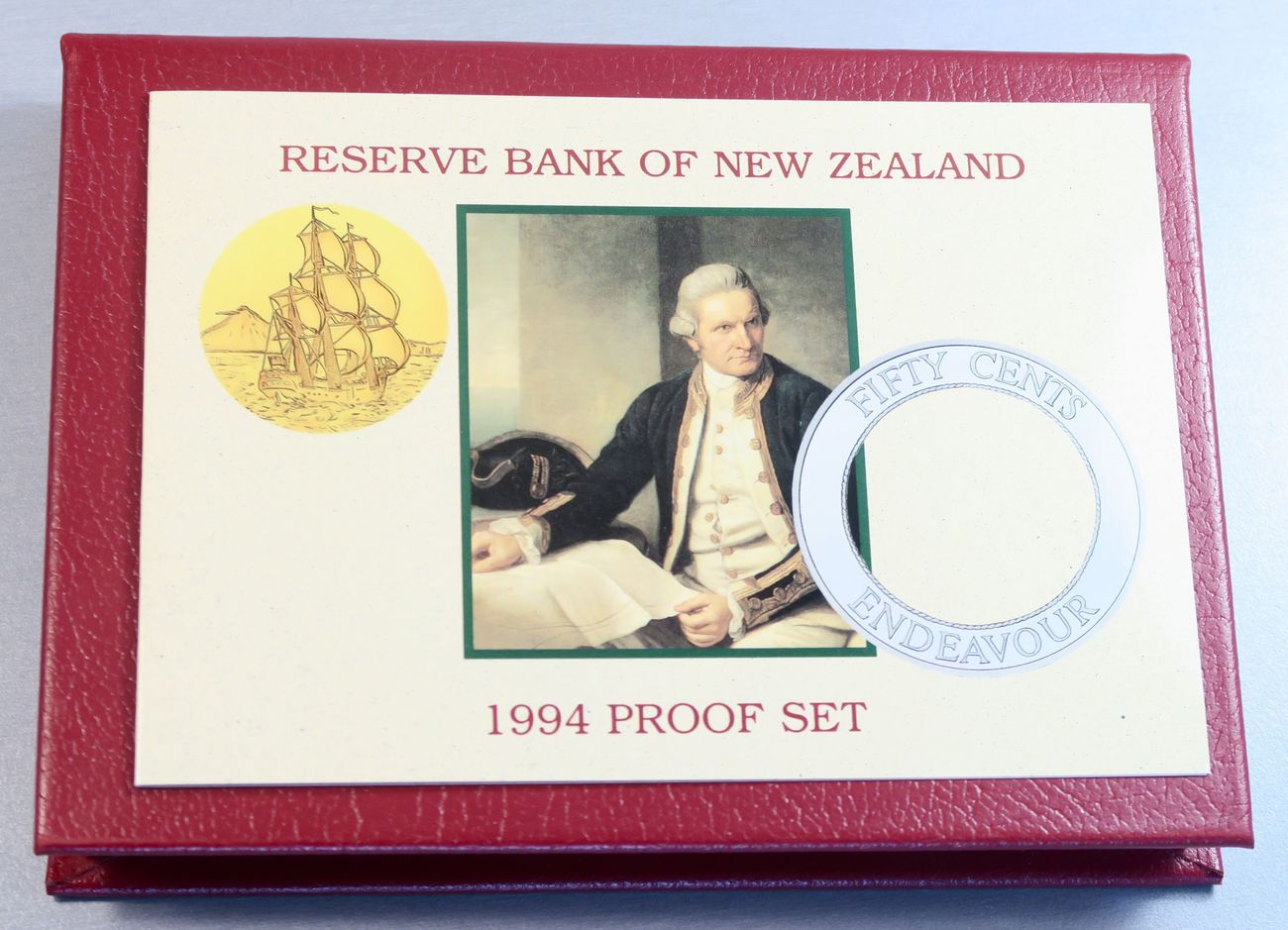 New Zealand set 1994 Ensemble du capitaine James Cook. Prix réduit de 8 ...