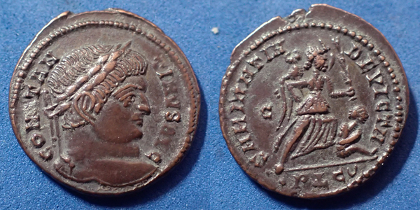 Roman Empire CONSTANTINUS I Magnus, CONSTANTIN Ie, CONSTANTINE, follis ...