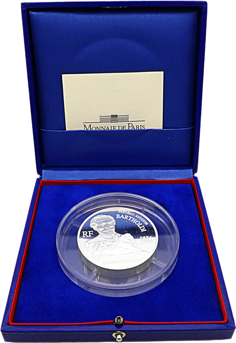 Frankreich 20 Euro 2004 100. Jahrestag - Tod von Frederic Auguste Bartholdi FB (PP) | MA-Shops