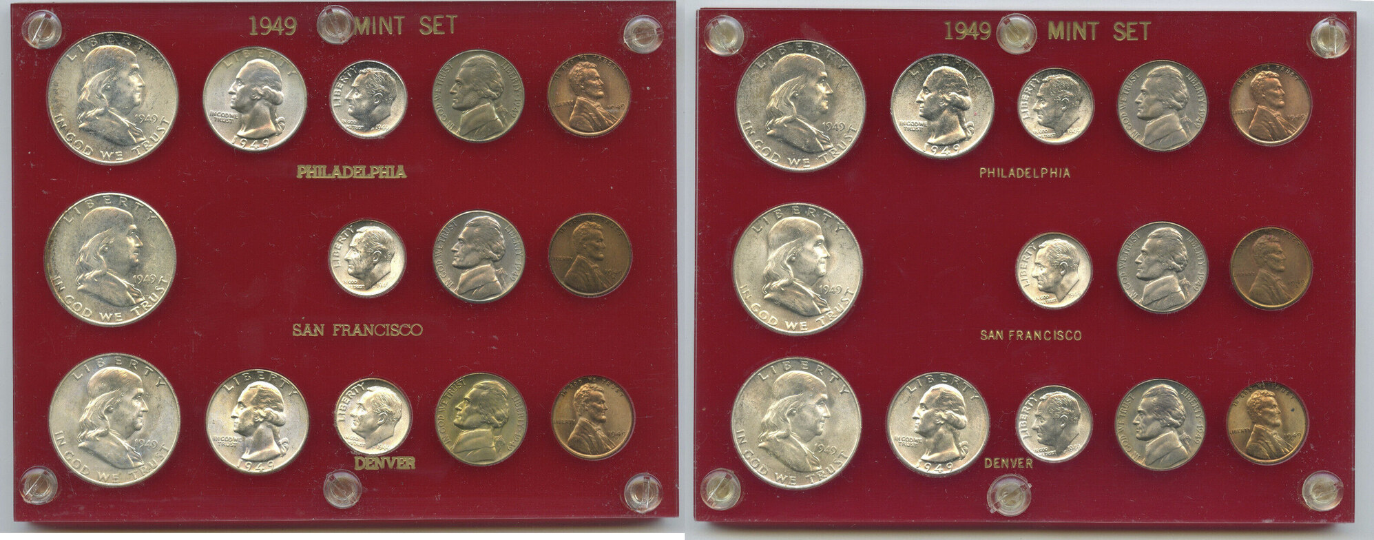 USA 1949 United States Mint Coin Set - J693 | MA-Shops