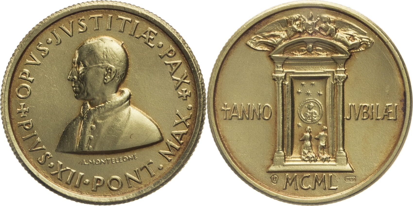 Vatikan Medaille 1950 Pius XII. (1939-1958) - Auf das Heilige Jahr SPL | MA-Shops