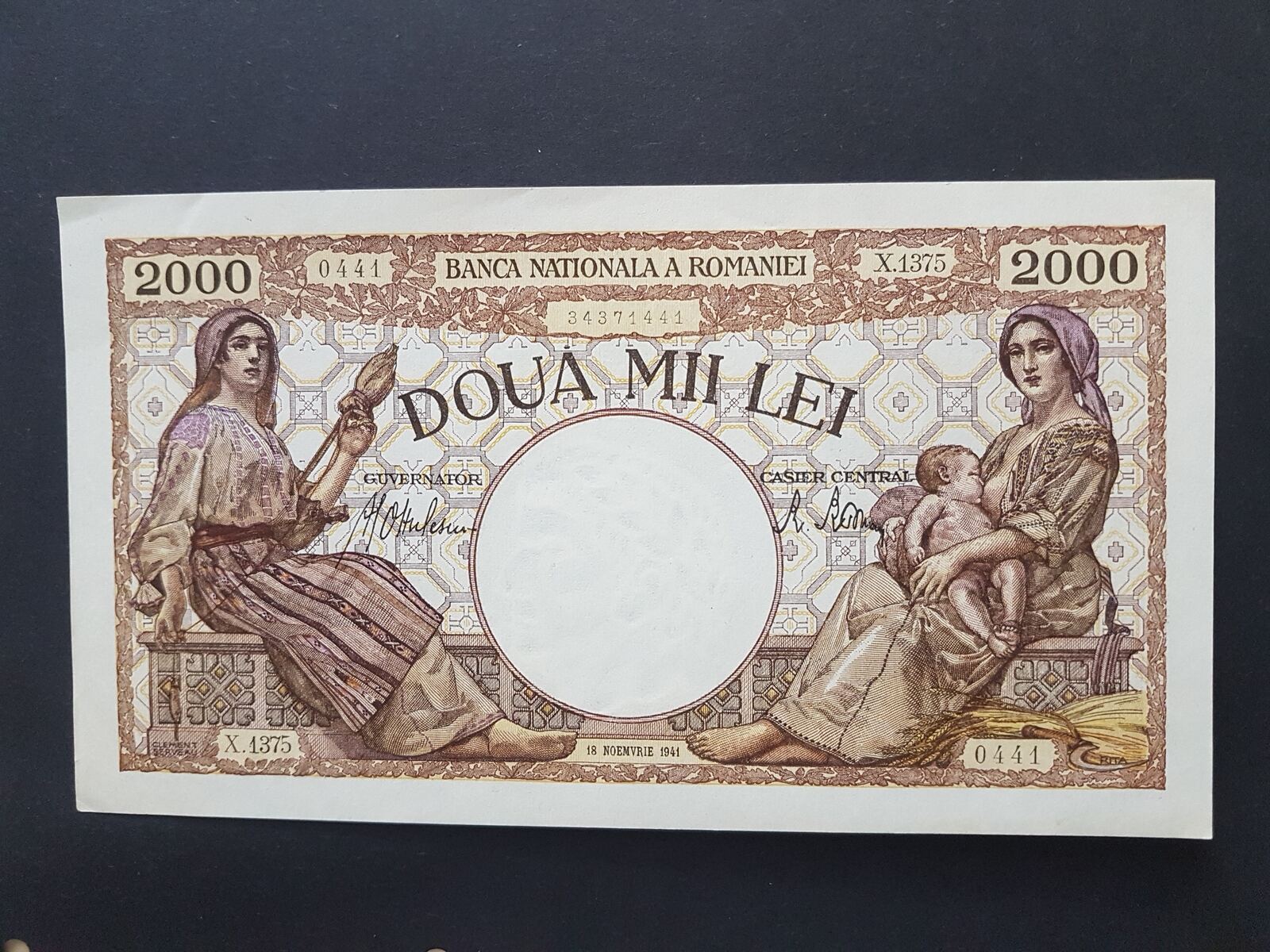 Rumänien 2000 Lei 1941 fkfr. | MA-Shops