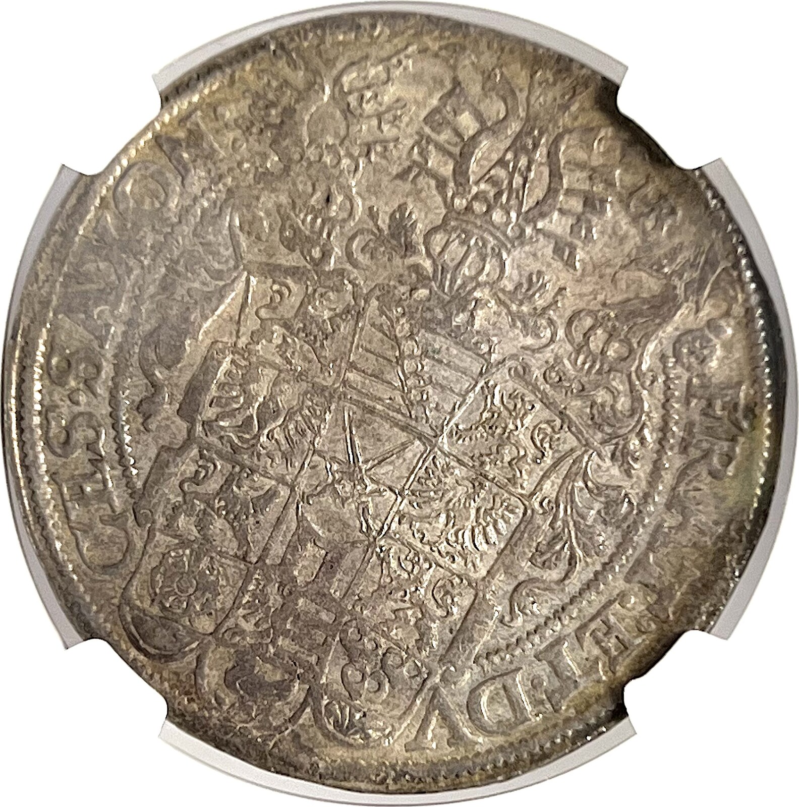 GERMANY German States Saxony 1595 HB Taler Coin NGC MS 63 F.STG/STG ...