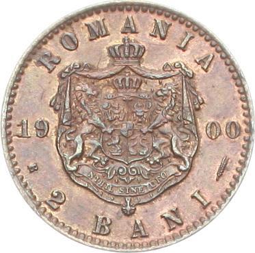 Rumänien 2 Bani 1900 Carol I. SUP+ | MA-Shops
