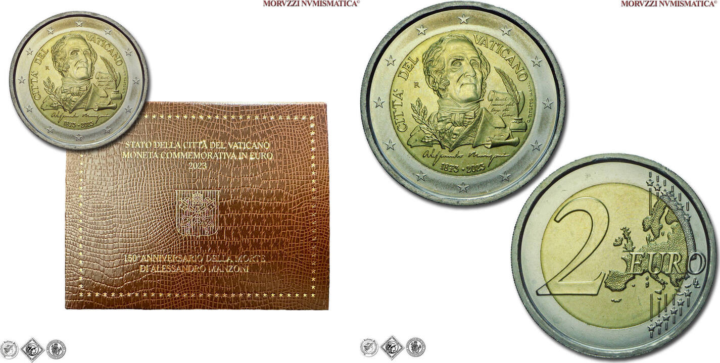 Vatican City State / Vatikanstadt 2 euro commemorative coin / 2 Euro Gedenkmünze 2023 150e ...