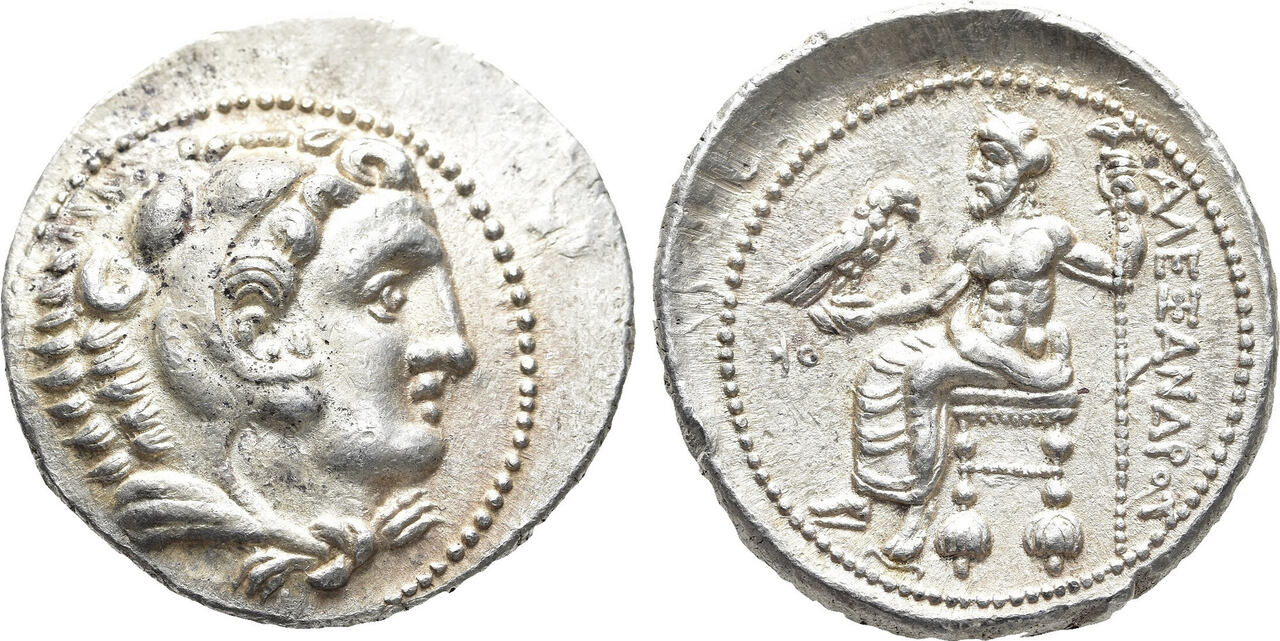 Griechen Tetradrachme KINGS OF MACEDON. Alexander III 'the Great' (336 ...
