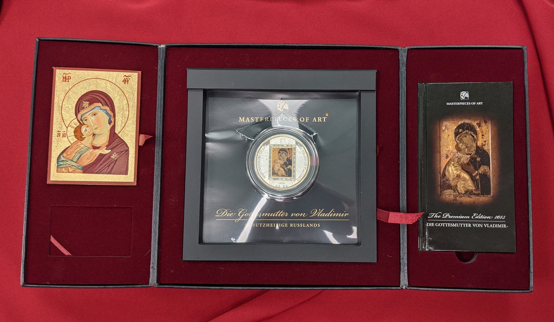 Cook-Inseln, Cook Islands 20 Dollars Silbermünze mit Goldinlay 2013 ...