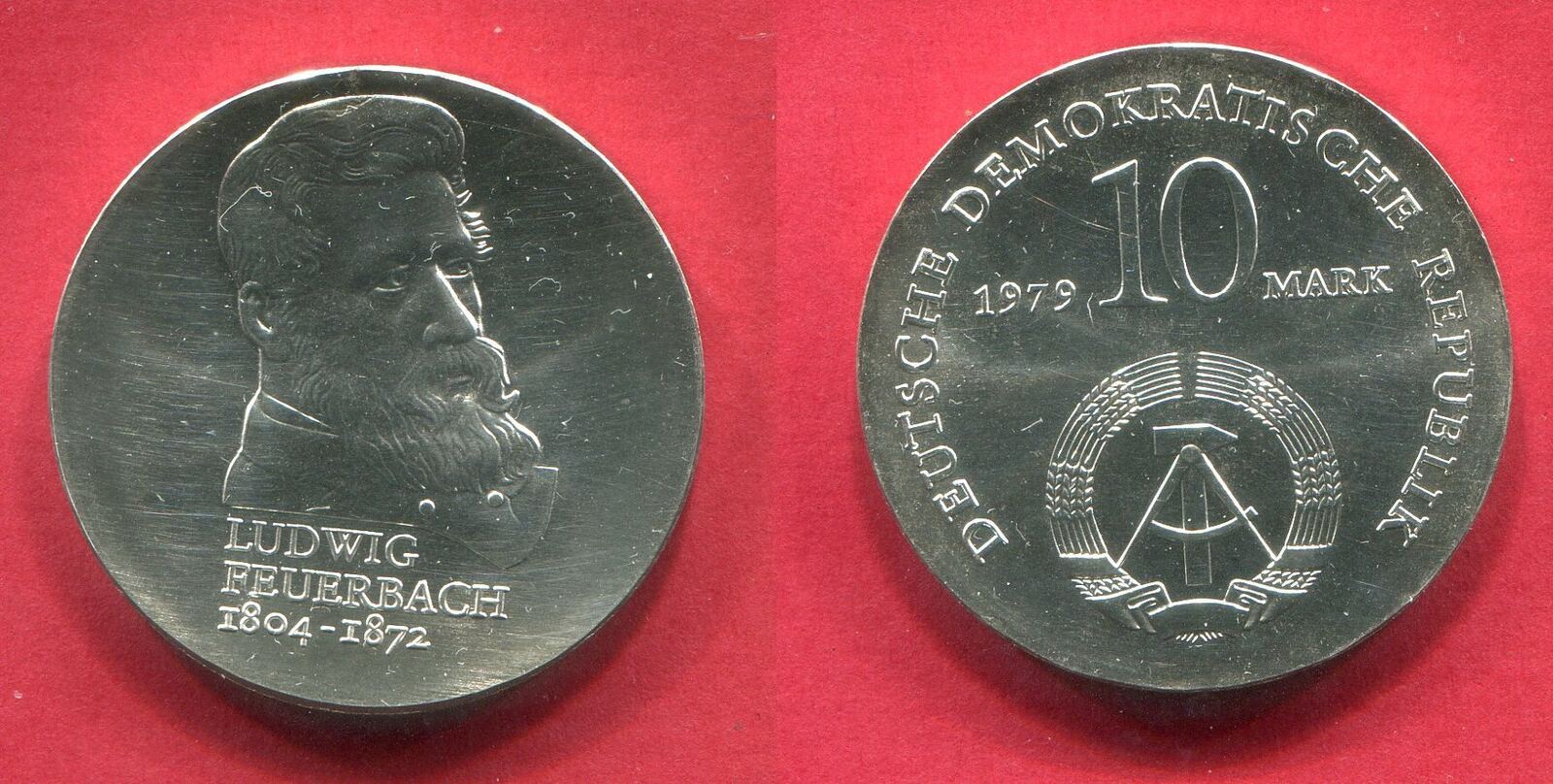 Deutsche Demokratische Republik DDR 10 Mark Gedenkmünze 1979 ...