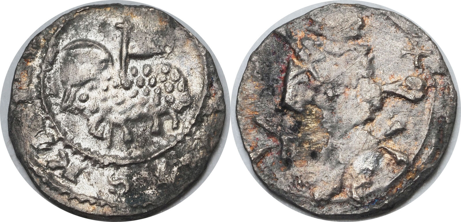 HUNGARY Denar 1308-1342 Charles Robert. aXF | MA-Shops